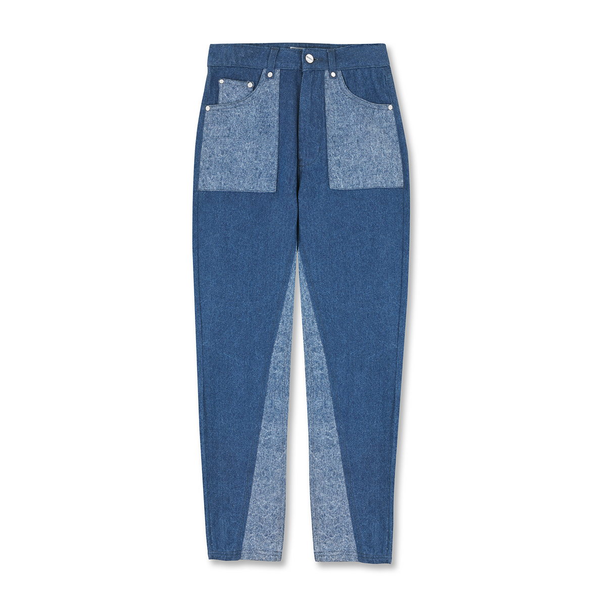 Women's Contrasting Tapered Fit Jean | HERMAN&CO – Herman&Co