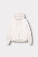 Men's White Zip Up Hoodie | Relaxed Fit – Herman&Co